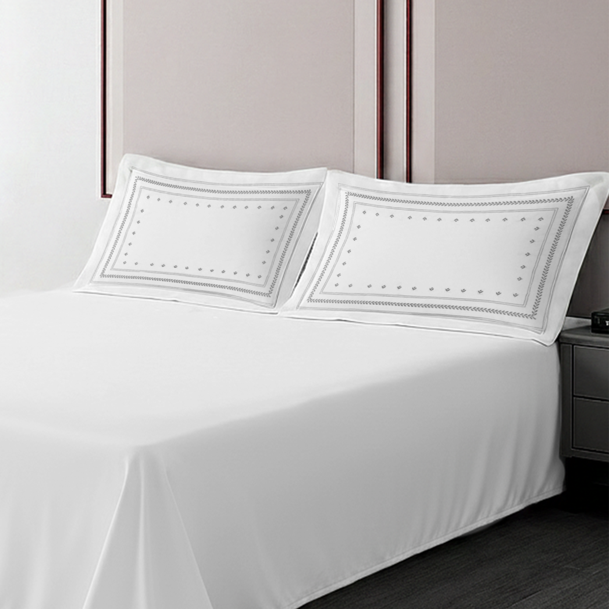Jasmine | Pillow Cover with Flat Sheet by Sohum – Sohum Linen