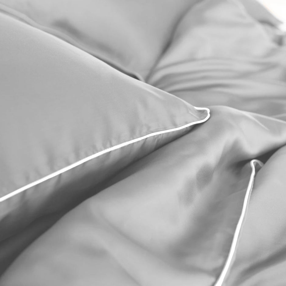 Piping bedsheet – Sohum Linen